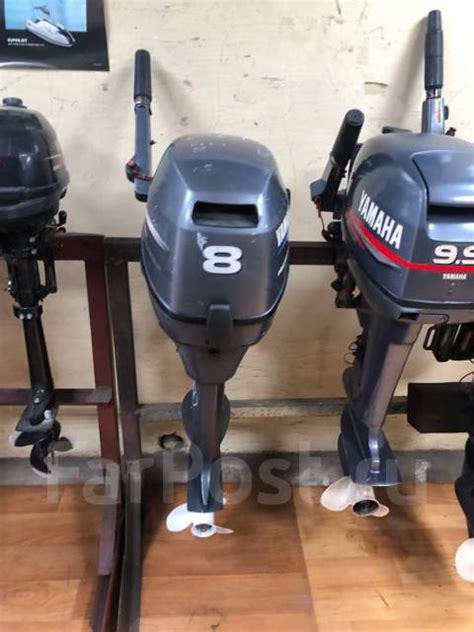 Продам лодочный мотор Yamaha F8 4х тактный, 8,00 л.с. L (508 мм ...