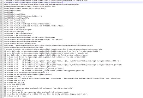 npm run build prod报错 Issue 53 colinin abp next admin GitHub