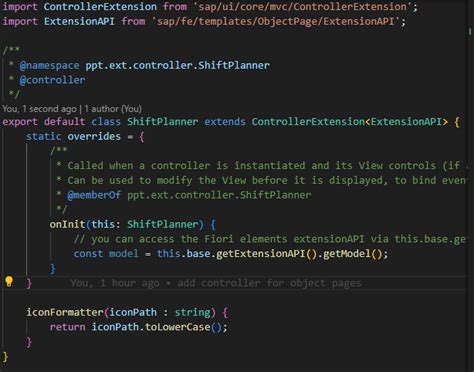 Solved Use Formatter In Fiori Elements Custom Section Of Sap