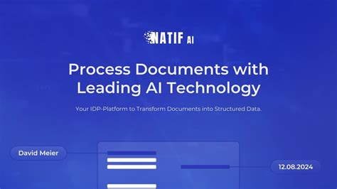 intelligent document processing natif ai