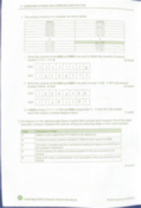 Solution Igcse Computer Science 0478 Workbook Exercise Chapter 4