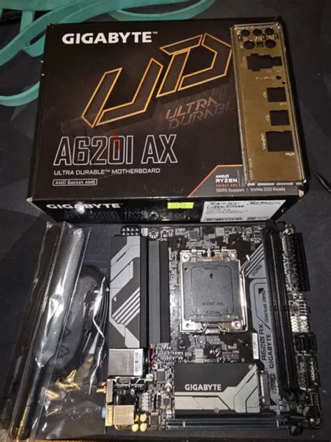 GIGABYTE A620I AX AM5 Mini ITX Motherboard 150 00 PicClick UK