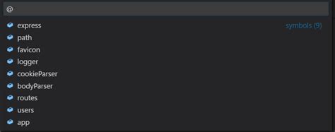 Code Navigation