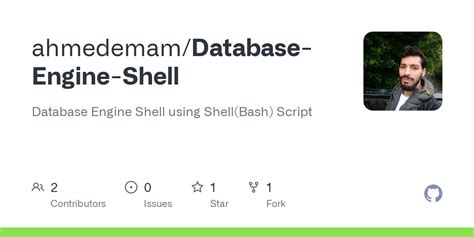 Github Ahmedemamdatabase Engine Shell Database Engine Shell Using Shellbash Script