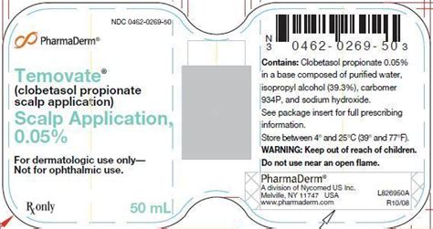 Buy Clobetasol Propionate Scalp Application Temovate 05 Mgml From Gnh India At The Best
