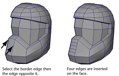 Splitting Polygon Faces