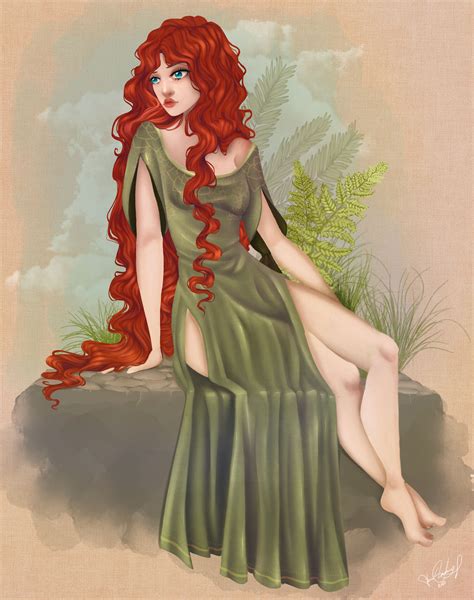 Red Hair By Tjibi On Deviantart