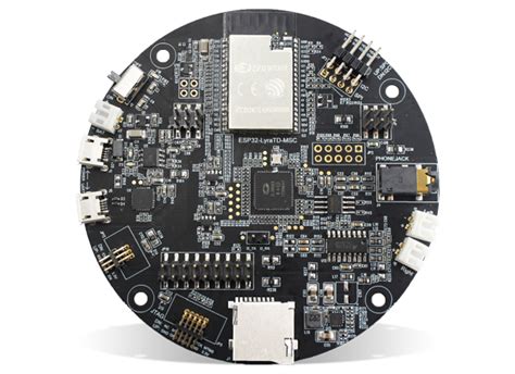 esp32 lyratd msc audio ic development board espressif systems mouser