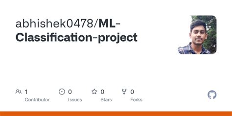Github Abhishek0478ml Classification Project