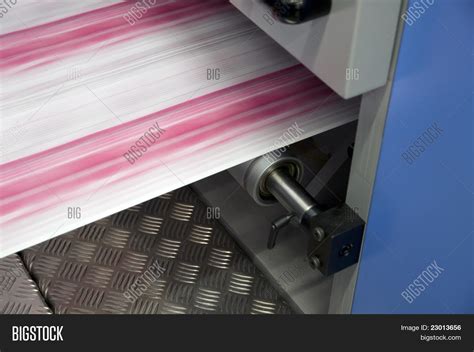 Offset Press Printing Image Photo Free Trial Bigstock