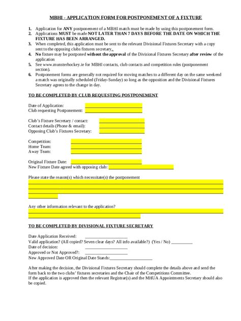 Cancellation Or Postponement Voting Template Doc Template Pdffiller