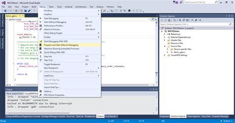 Developing Risc V Firmware With Visual Studio Visualgdb Tutorials