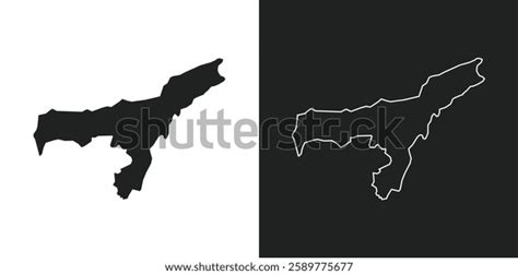 ภาพ ภาพสต็อก และรูปภาพassam Map India Mapปลอดค่าลิขสิทธิ์ 1 พัน รายการ