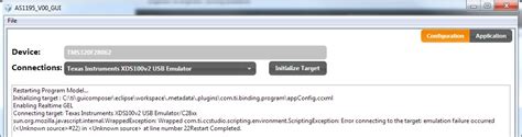 Launch GUI Composer Runtime Without Loading An App Code Composer