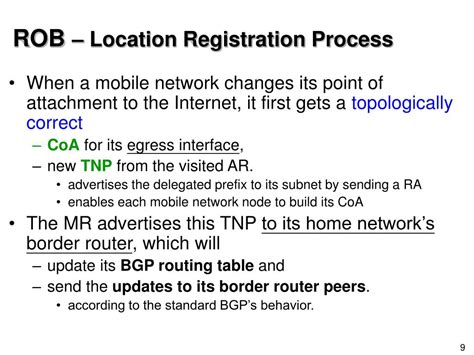 Ppt Route Optimization For Large Scale Network Mobility Assisted By Bgp Powerpoint