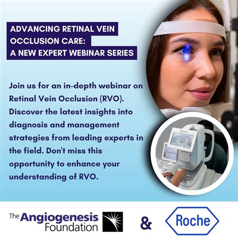Angiogenesis Foundation Launches Rvo Webinar Series The Angiogenesis Foundation Posted On The