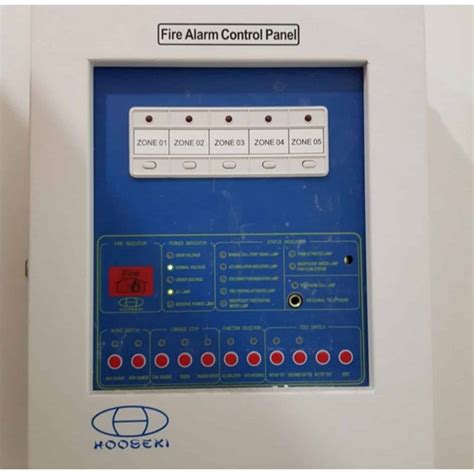 Jual Hooseki Mcfa Panel Master Control Panel Fire Alarm 5 Zone Harga Murah 2025