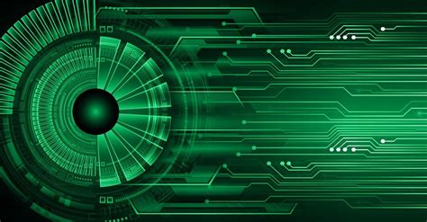 Premium Vector A Green And Black Background With A Green Circle And The Word Ai On It