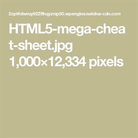 Cheating Cheat Sheets Pixel