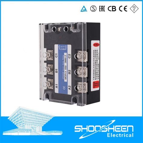 120A Adjustable Output Voltage Phase Control SSR Solid State Relay Relay And Solid State Relay