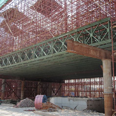 China Customized Bailey Type Bridge Scaffolding Manufacturers Manufacturing Company And China