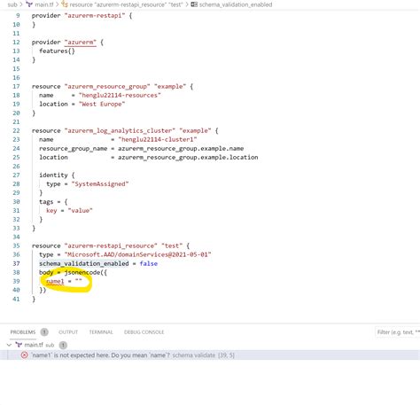 Should Not Show Error Message When `schemavalidationenabled False` · Issue 14 · Azureazapi