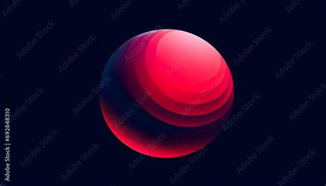 Single Color Gradient Background Image With A Ruby Color Scheme