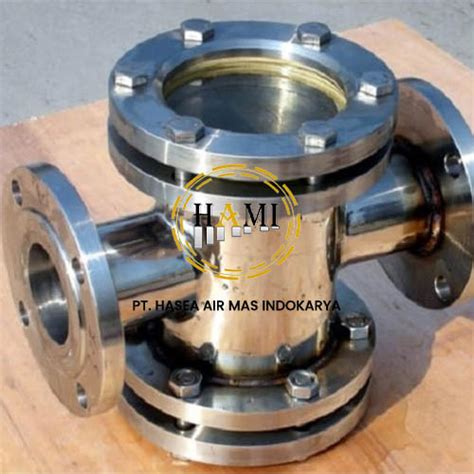 Flange Sight Glass Double Windows Stainless Steel 316 Pt Hasea Air