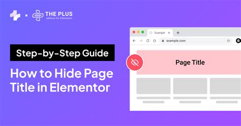 How To Hide Page Title In Elementor In 2025 4 Easy Methods