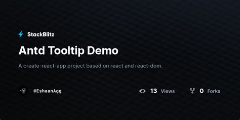 antd tooltip demo stackblitz