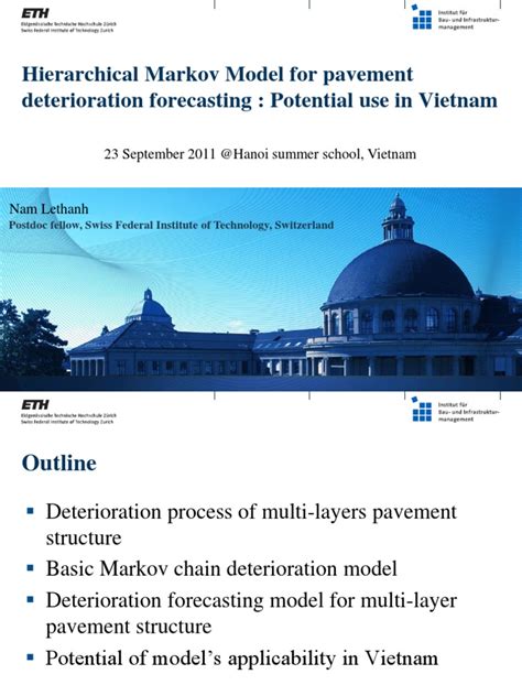 Pdf Hierchical Markov Model For Pavement Deterioration Forecasting Dokumentips
