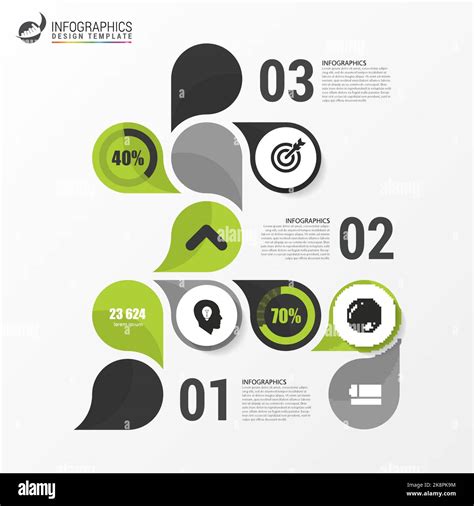 Modern Infographics Bubble Speech Template Can Be Used For Workflow