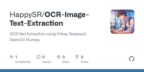 Github Happysrocr Image Text Extraction Ocr Text Extraction Using Pillow Tesseract Opencv