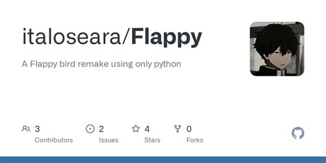 GitHub Italoseara Flappy A Flappy Bird Remake Using Only Python
