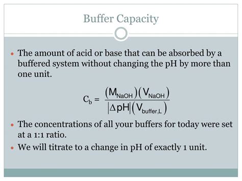 ppt determination of buffer capacity powerpoint presentation free download id 5759485