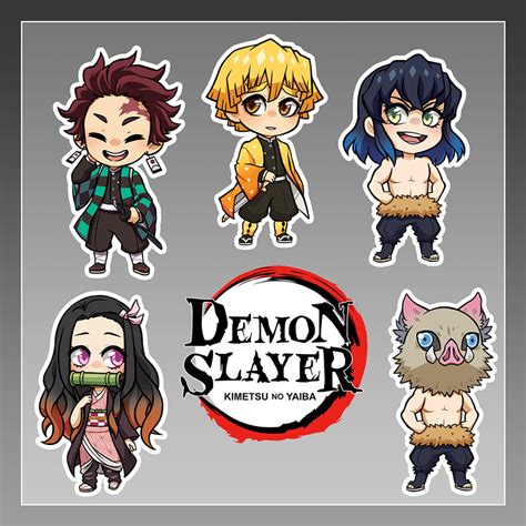 Demon Slayer Cake Topper Printable