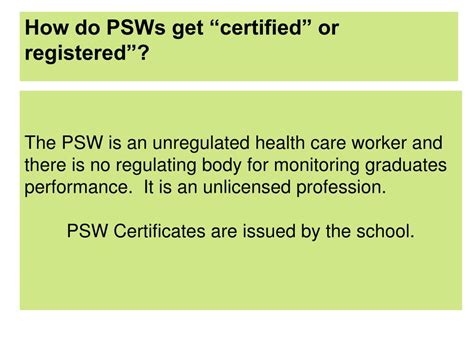 PPT PSW Information Session October 8 2014 1 30pm PowerPoint Presentation ID 5704179