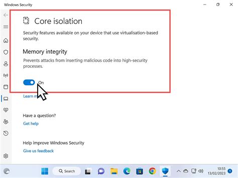 How To Enable Or Disable Core Isolation Memory Integrity At Home