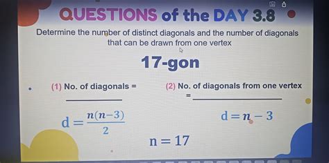 Solved 0 Questions Of The Day 38 Determine The Number Of Distinct