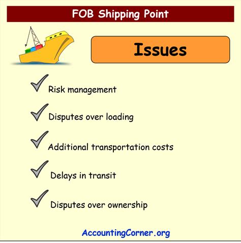 Fob Shipping Point Definition And Analysis Accounting Corner