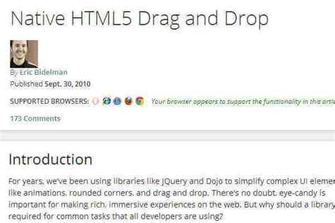 Native Html5 Drag And Drop Html5 Rocks Bypeople