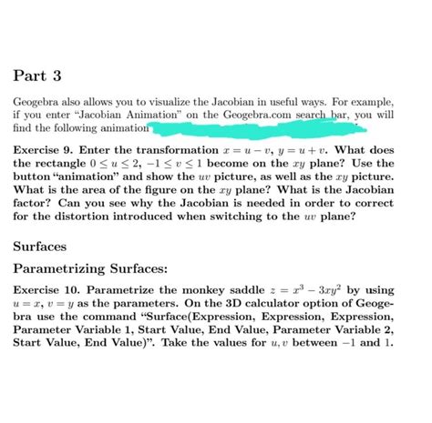 Please Help Me With This Geogebra Assignment