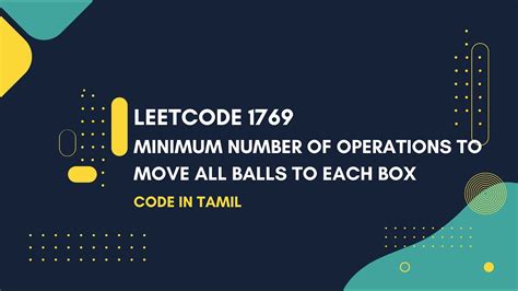 Leetcode 1769 Minimum Number Of Operations To Move All Balls To Each