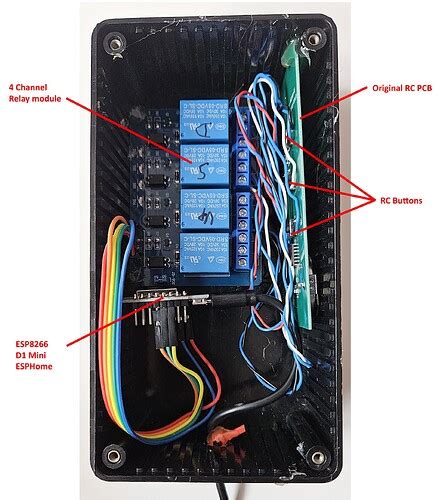 Control Jarolift Covers With Esphome And An Original Remote Control Share Your Projects