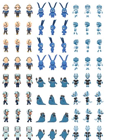 Rpg Maker Character Sprite Sheet Rpg Maker Vx Effects