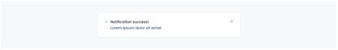 Notifications Components