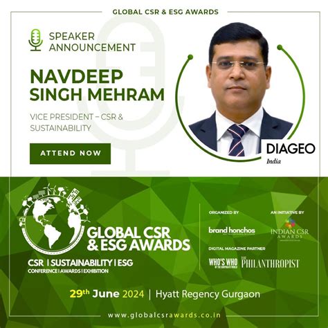 Navdeep Singh Mehram On Linkedin Diageoindia Esgleaders
