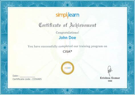 Cisa Certification Certified Information Systems Auditor Course
