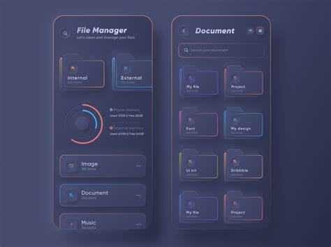 skeuomorphism neumorphism ui trend by masterpicks muzli design inspiration