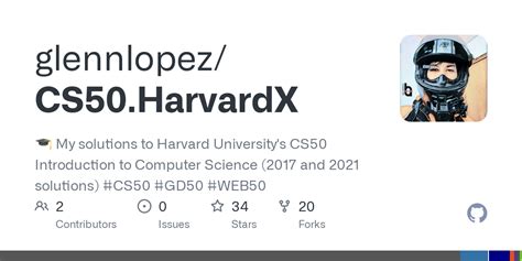 Github Glennlopezcs50harvardx Mortarboard My Solutions To